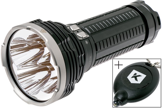 Fenix TK75, 2018 edition powerful LED flashlight, 5100 lumens ...