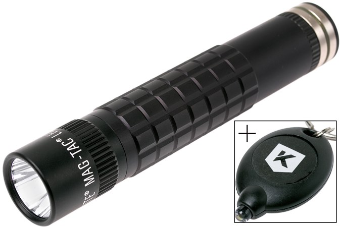 Maglite MAG-TAC LED R rechargeable LED-torch, plain bezel black ...