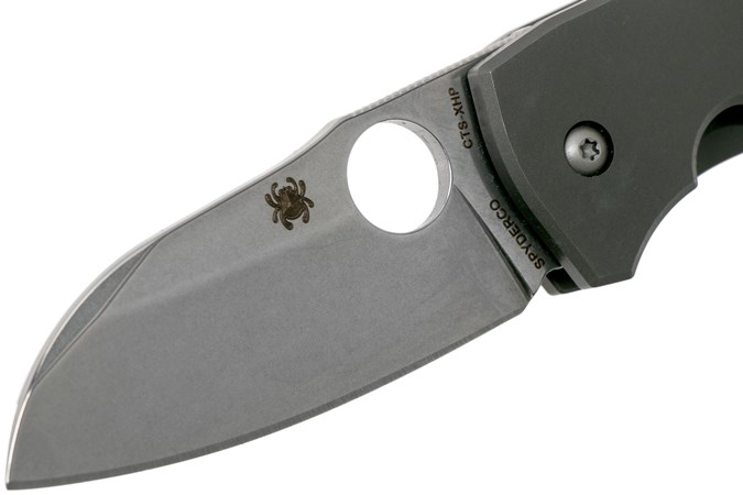 Spyderco Techno 2 C158TIP2 pocket knife, Marcin Slysz design ...