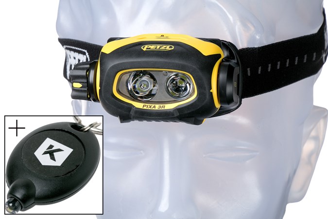 Petzl PIXA 3R rechargeable head torch, E78CHR2, ATEX | Advantageously ...