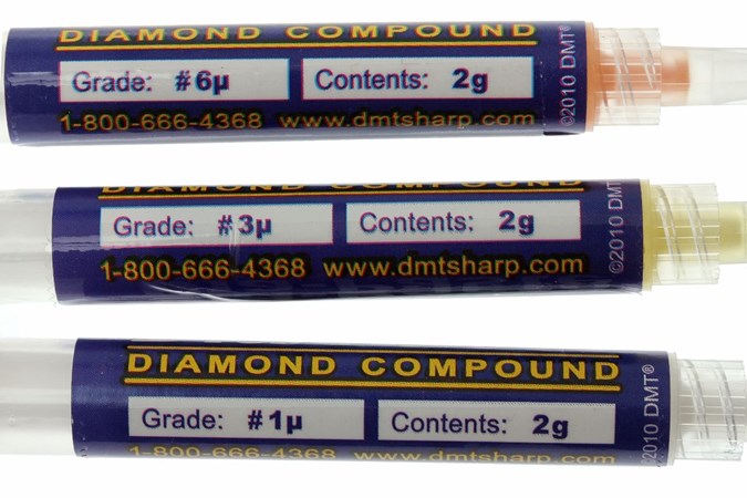 Pâte à polir diamant DMT, set de 1, 3 et 6 micron, DPK | Achetez à prix ...