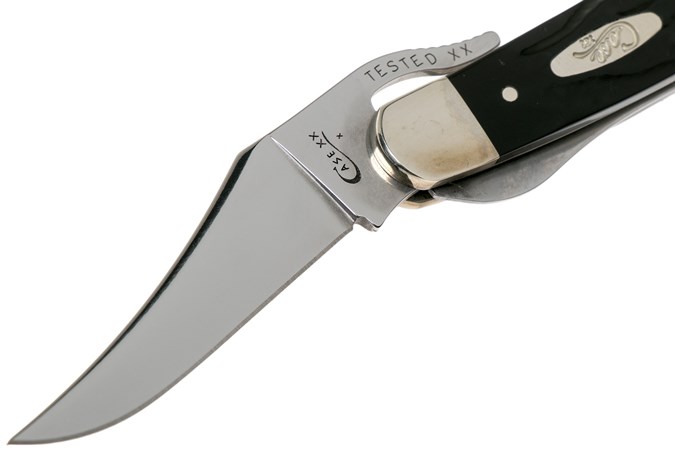 Case Russlock Rough Black Synthetic, 18224, 61953L SS pocket knife ...