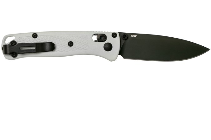Benchmade Mini Bugout 533BK-1 White pocket knife | Advantageously ...