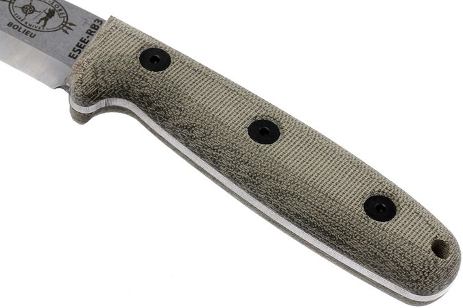 ESEE RB3 Bolieu Camp-Lore, Scandi Grind, Lederscheide | Günstiger ...