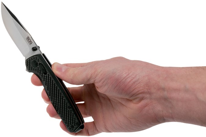 SOG Terminus XR CPM S35VN Carbon fibre G10, TM1025 pocket knife ...