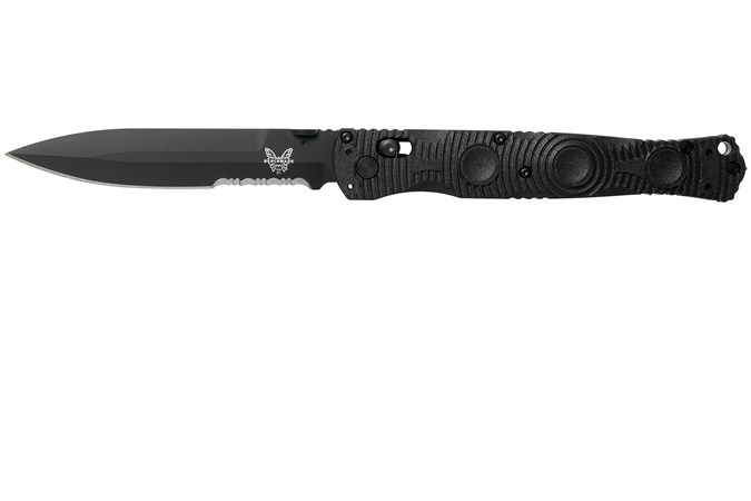 Benchmade SOCP 4.5 391SBK Serrated pocket knife, Greg Thompson design ...