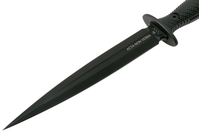 ANV M500 Anthropoid DLC Elmax, Black Handle, M500-001, Black Kydex ...