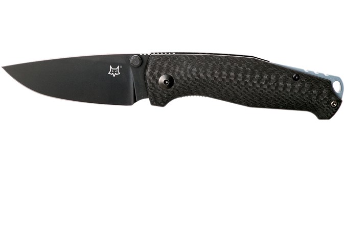 Fox TUR FX-528B black pocket knife, Jesper Voxnaes design ...