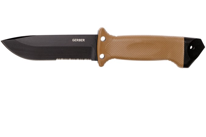 Gerber LMF II Infantry Coyote Brown 22-01463 fixed knife ...
