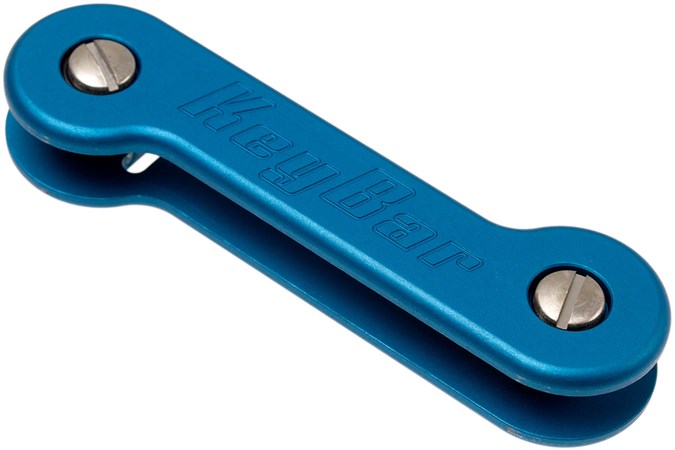 KeyBar Blue Anodised Aluminium key-tool | Advantageously shopping at ...