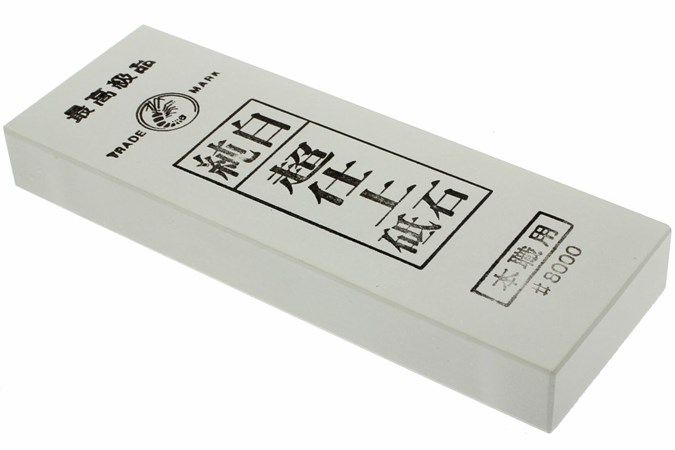 Naniwa Snow White water stone, #8000 | Advantageously shopping at ...