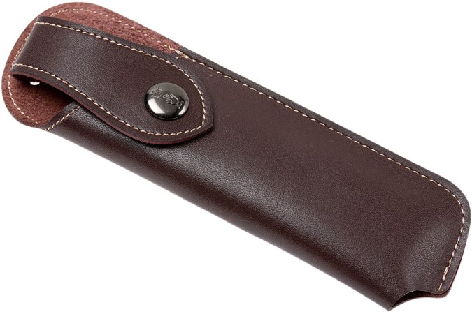 Opinel sheath synthetic leather, brown | Advantageously shopping at ...