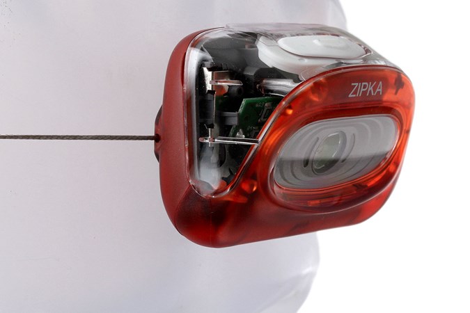 Petzl ZIPKA Red headlamp, E93ZMA | Advantageously shopping at ...