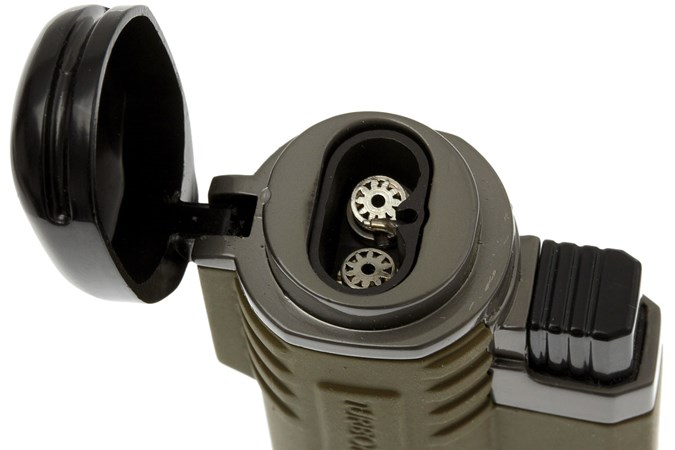 Turboflame Ranger lighter, olive green | Advantageously shopping at ...