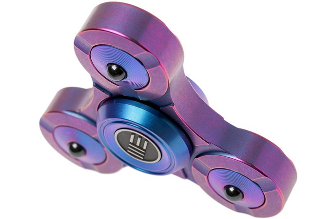 WE Knife S02A Fidget Spinner Titanium Purple | Advantageously shopping ...