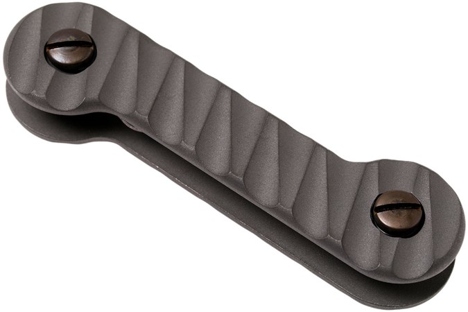 Keybar Carved Sandblasted Titanium key tool | Advantageously shopping ...