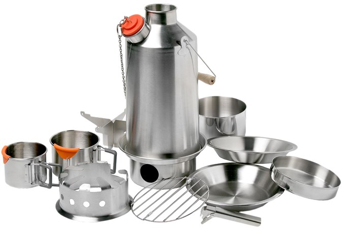 Kelly Kettle Ultimate Base Camp Kit 1.6L stainless ULT-BASE ...