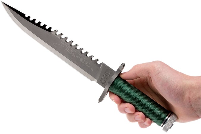 RAMBO Knife First Blood Signature Edition con kit de supervivencia ...